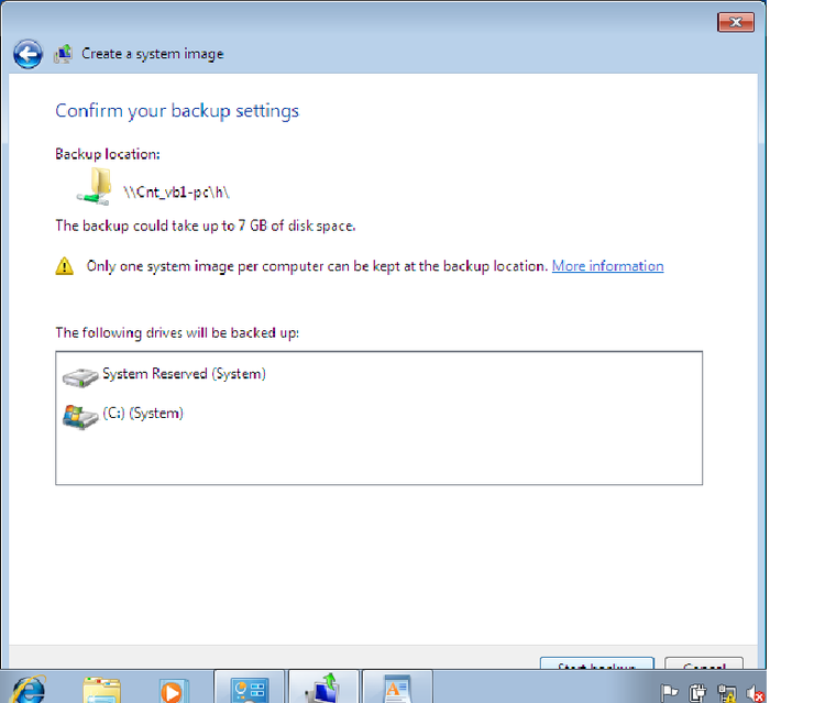 How to Backup to VHD using Network - ITCwiki