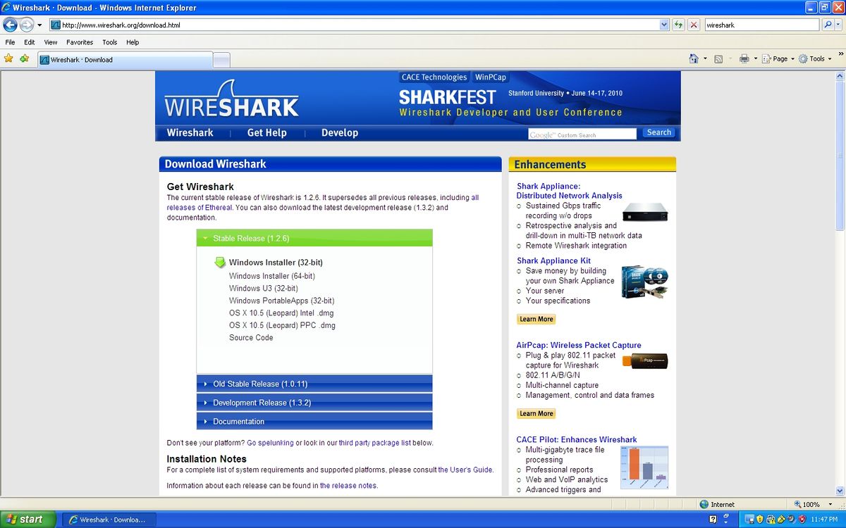 Wireshark Instructions - ITCwiki